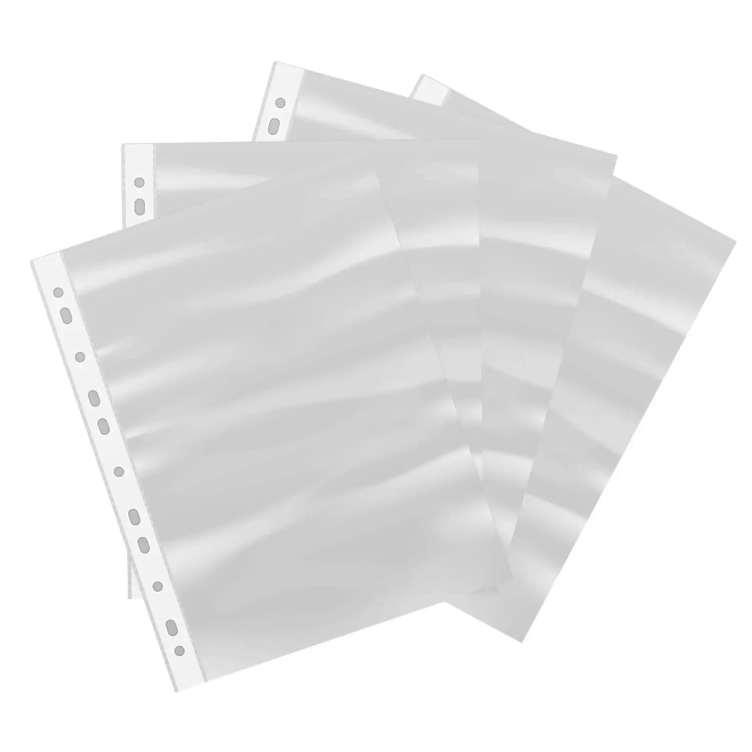 Writy A4 Punched Pockets Clear 100 Pack – Care-Supplies
