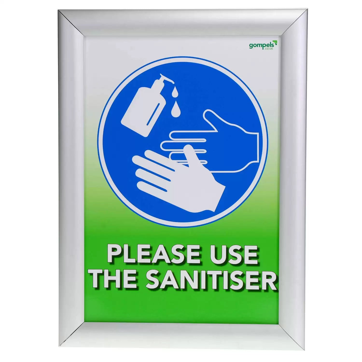 Hand Sanitiser/Hand Washing Sign A4 – Care-Supplies