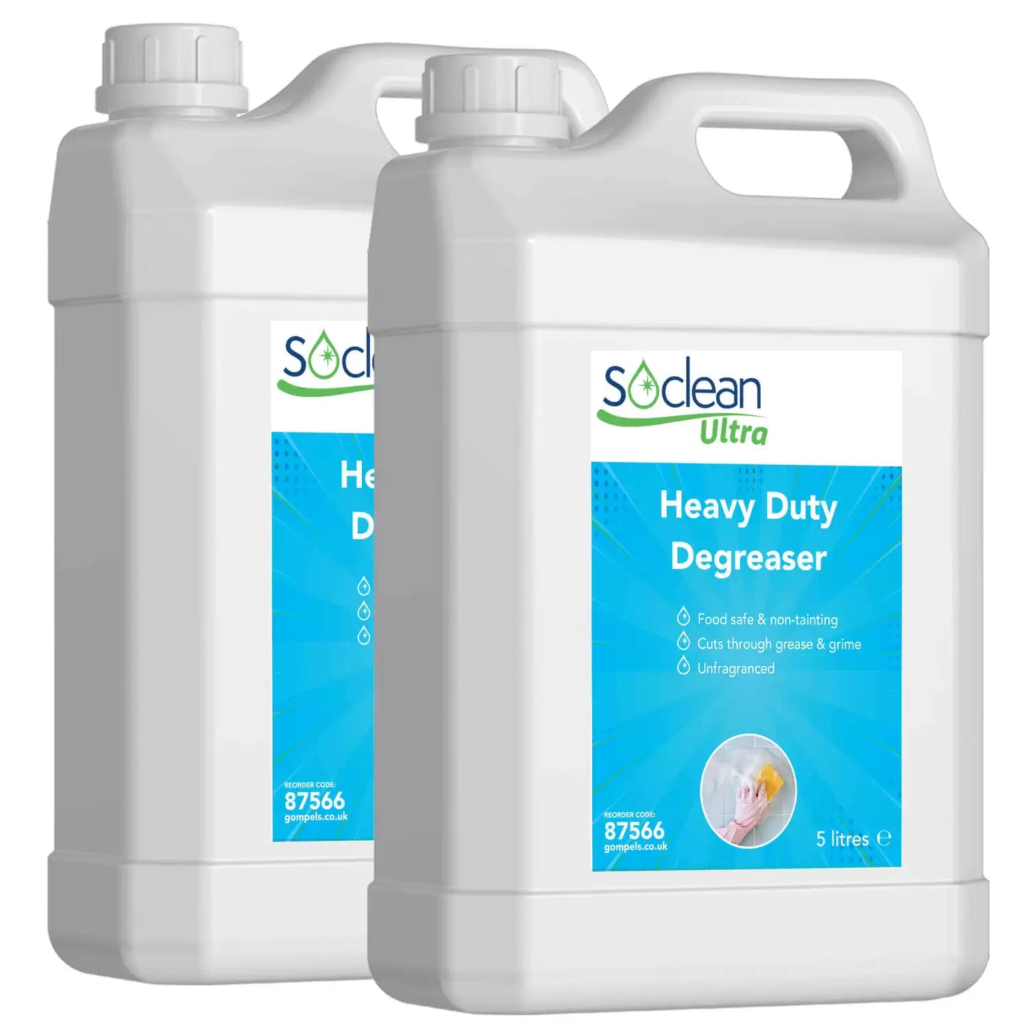 Soclean Ultra Heavy Duty Degreaser 5 Litre 2 Pack – Care-Supplies