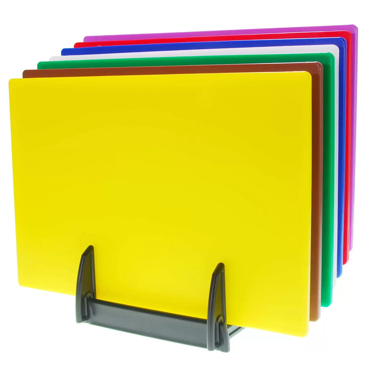 Chopping Board Rack 7 Slot Black – Care-Supplies