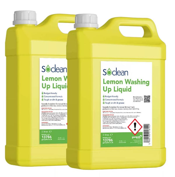 Washing Up liquid (Lemon) – Care-Supplies